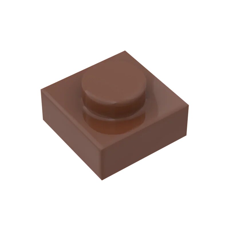 Коричневый LEGO 1x1 блок 10 шт.