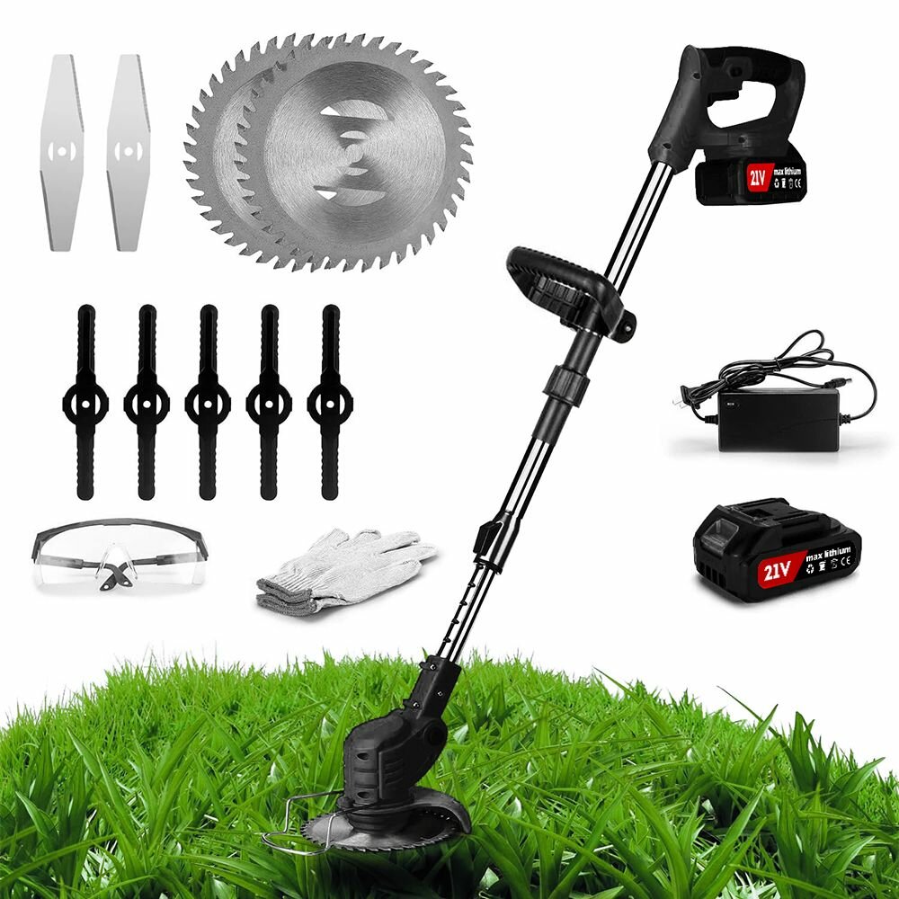 Триммер садовый электрический косилка для травыГазонокосилка электрическая