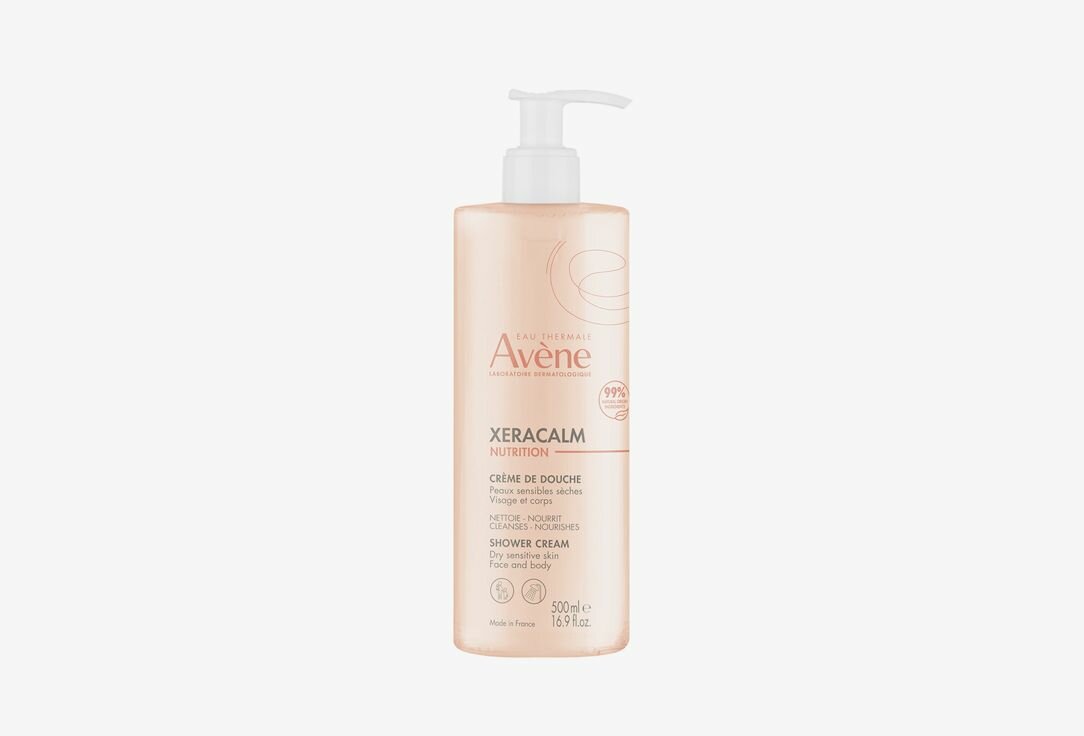 Очищающий крем- гель EAU THERMALE AVENE XERACALM Nutrition 500 мл