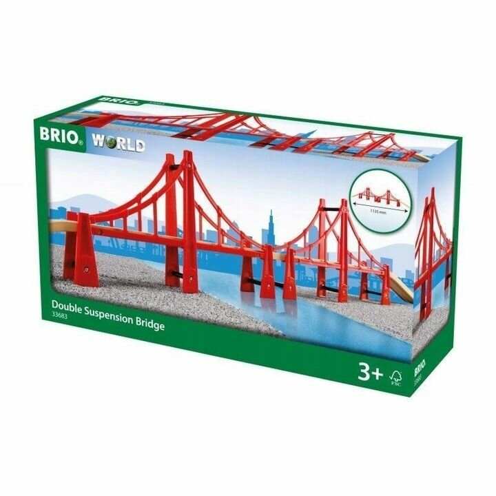 Деревянная железная дорога Brio World - Деревянная железная дорога Мост подвесной Brio - Брио 33683
