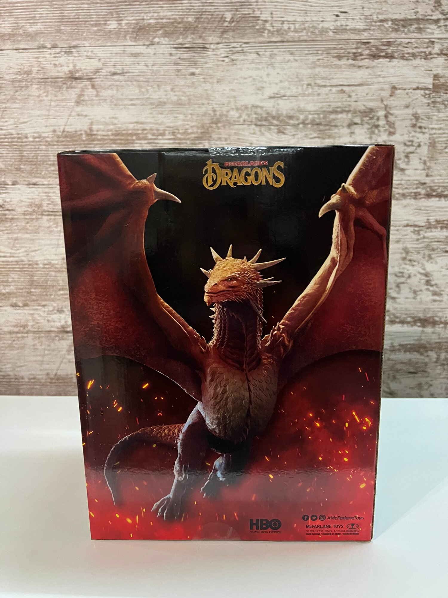 Фигурка дракона Мелеис , Meleys, Dragon, House of the Dragon, 25 см, от McFarlane toys