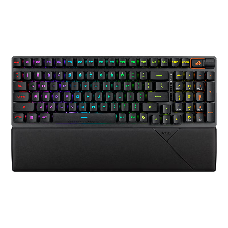 Беспроводная механическая клавиатура ROG Ranger 2 RX 98, черная, Bluetooth, 96 клавиш, RX Red Switch