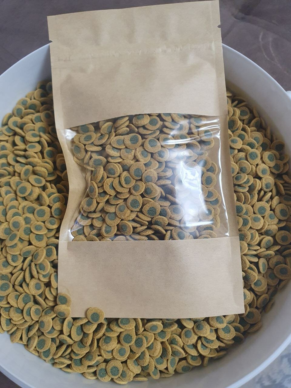 Корм для сомиков Tetra Pleco Veggie Wafers 50г (100мл) и других травоядных рыб