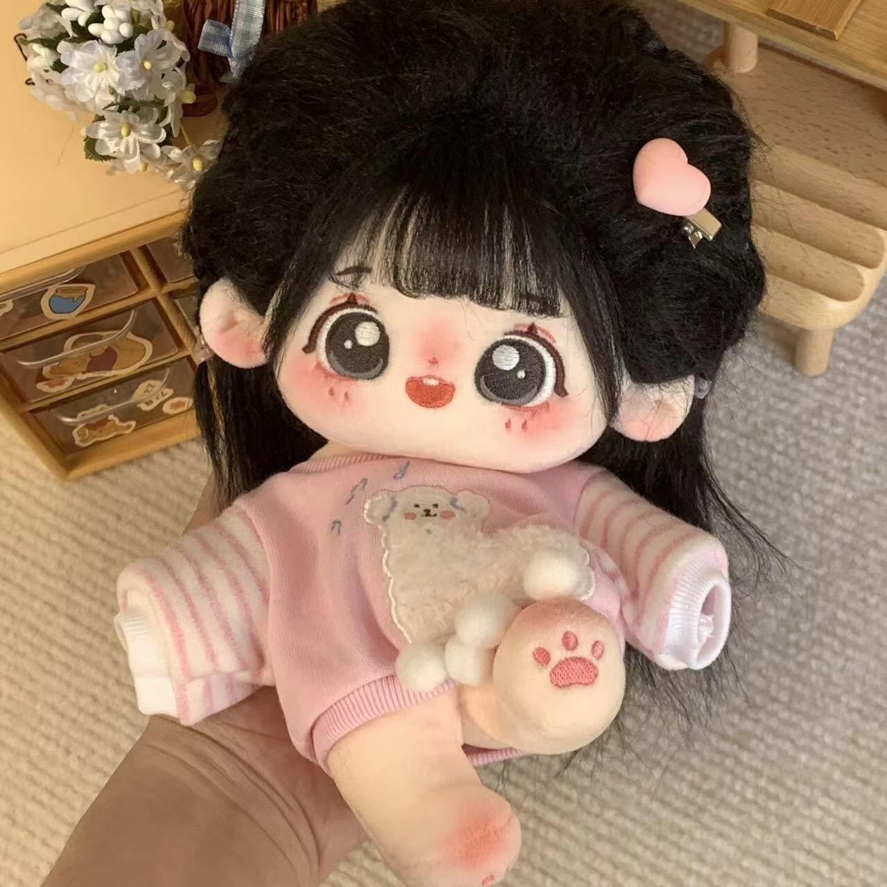 В наличии 20 см интернет-знаменитость хлопковая кукла, сменная гуманоидная плюшевая игрушка, подарок на день рождения, оптовая продажа с дополнительной скидкой