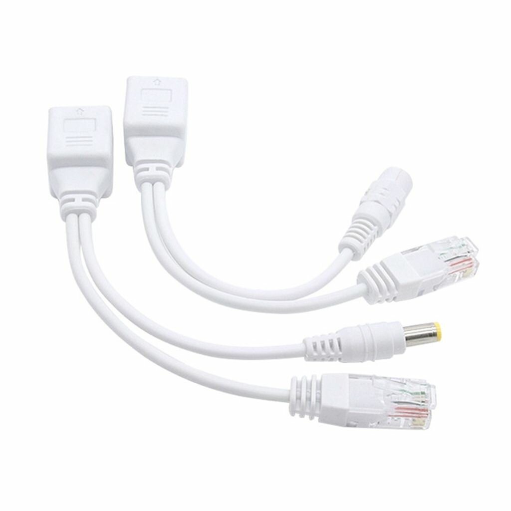 Разъем питания, POE делитель-объединитель, 1 пара