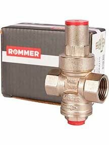 Редуктор давления ВР/ВР ф1/2" Rommer с выходом под манометр