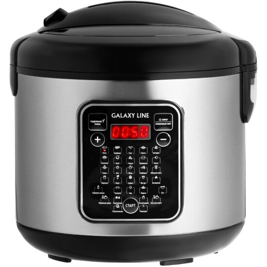 Мультиварка Galaxy Line GL 2646 черный/серебристый