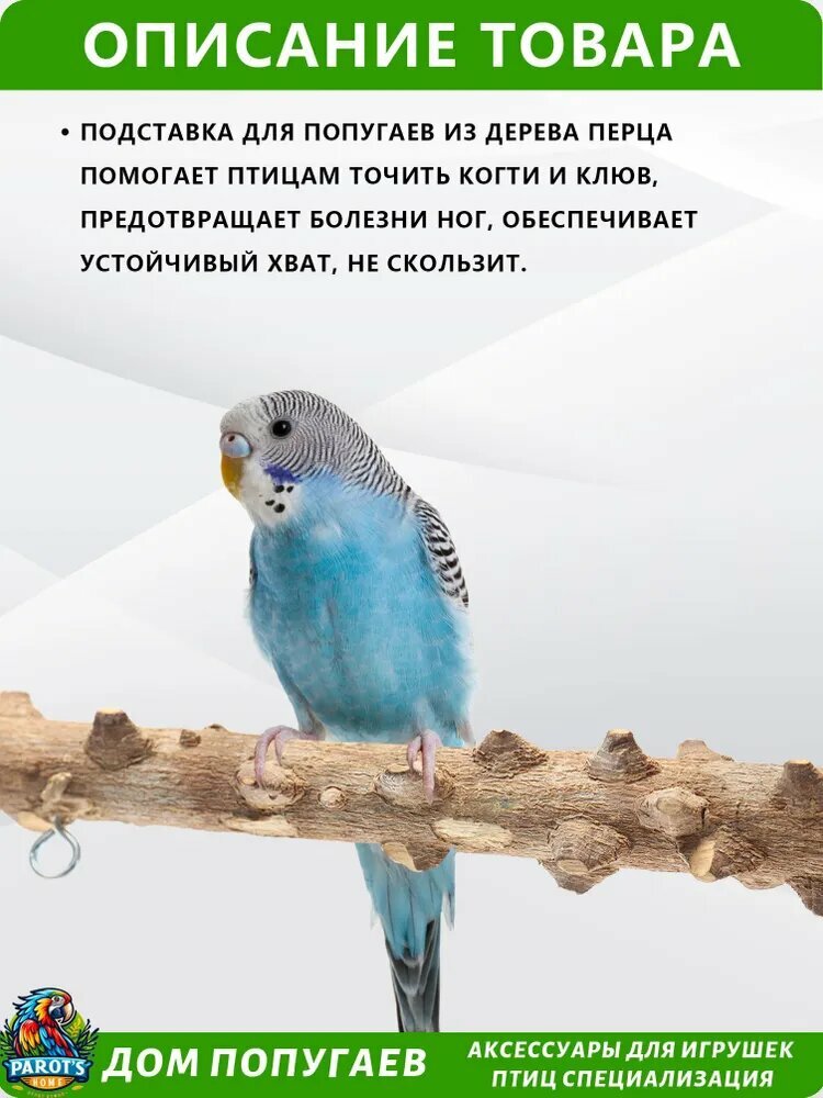 Подставка для клетки, дерево, для маленьких, средних, крупных птиц — фото 1