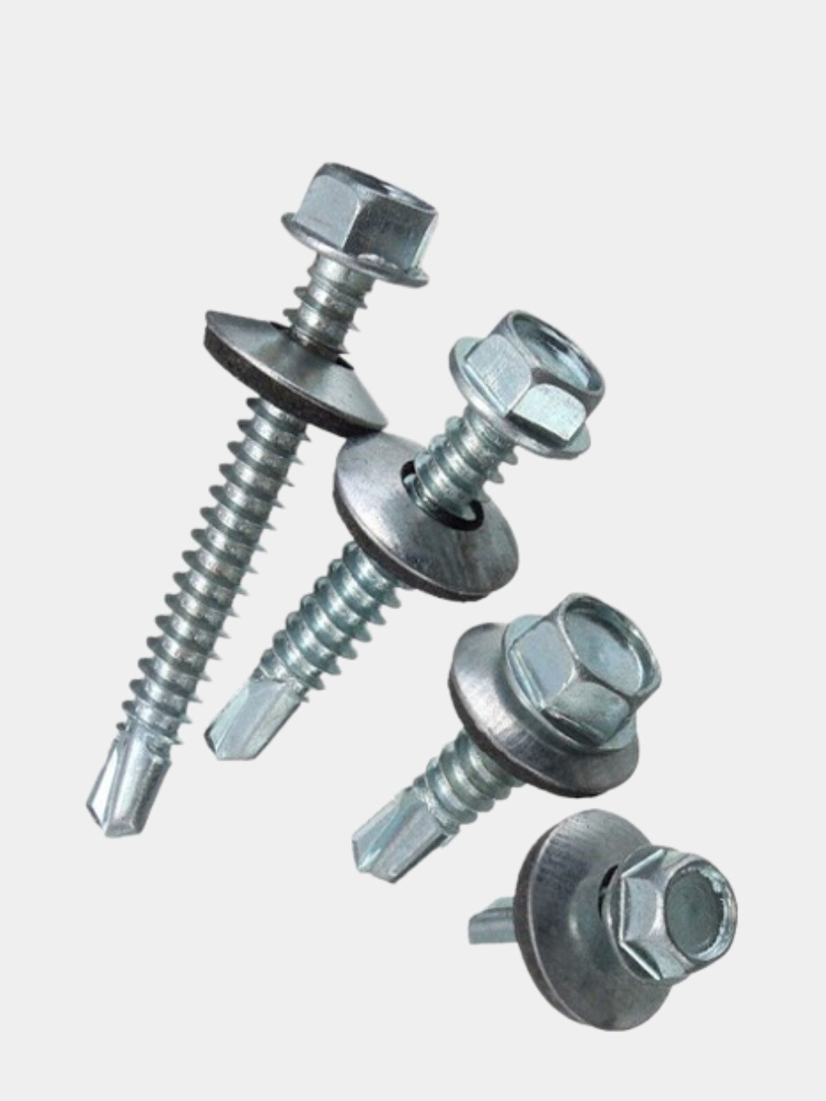 Саморез кровельный 4,8x25 оцинк. по дереву (300шт.) ведро МС