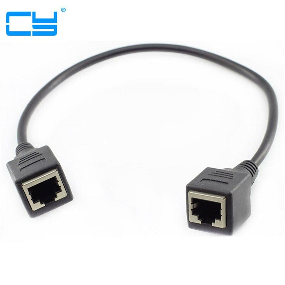 1 фут 0,3 м 8P8C FTP STP UTP Cat 5e Female to Female Lan Ethernet сетевой удлинитель 30 см патч-корд