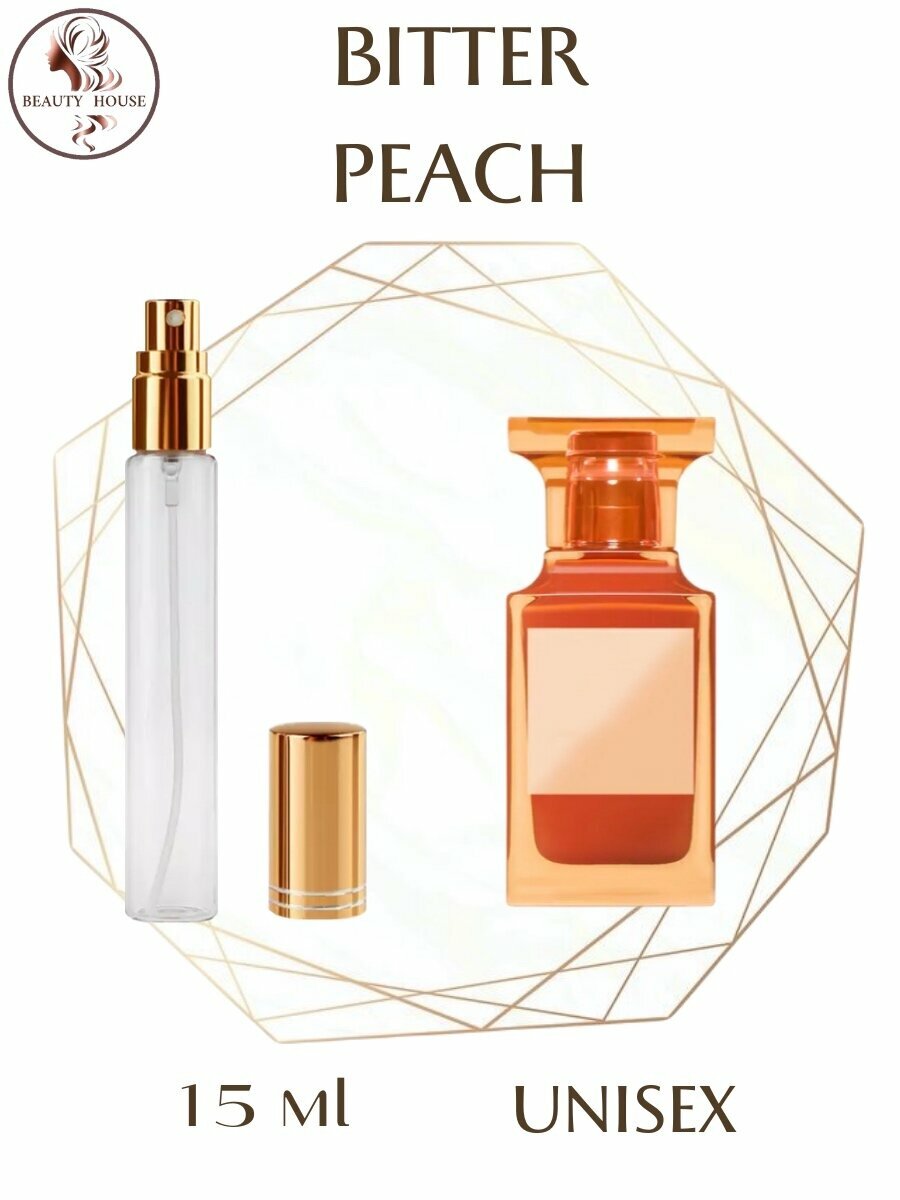 Духи парфюм BITTER PEACH спрей 15 мл унисекс, восточные, ванильные