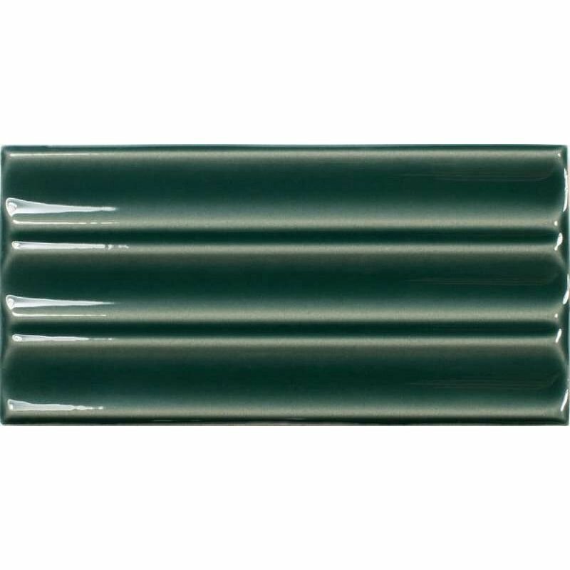 Керамическая плитка WOW Fayenza Belt Royal Green настенная 6,25x12,5 см