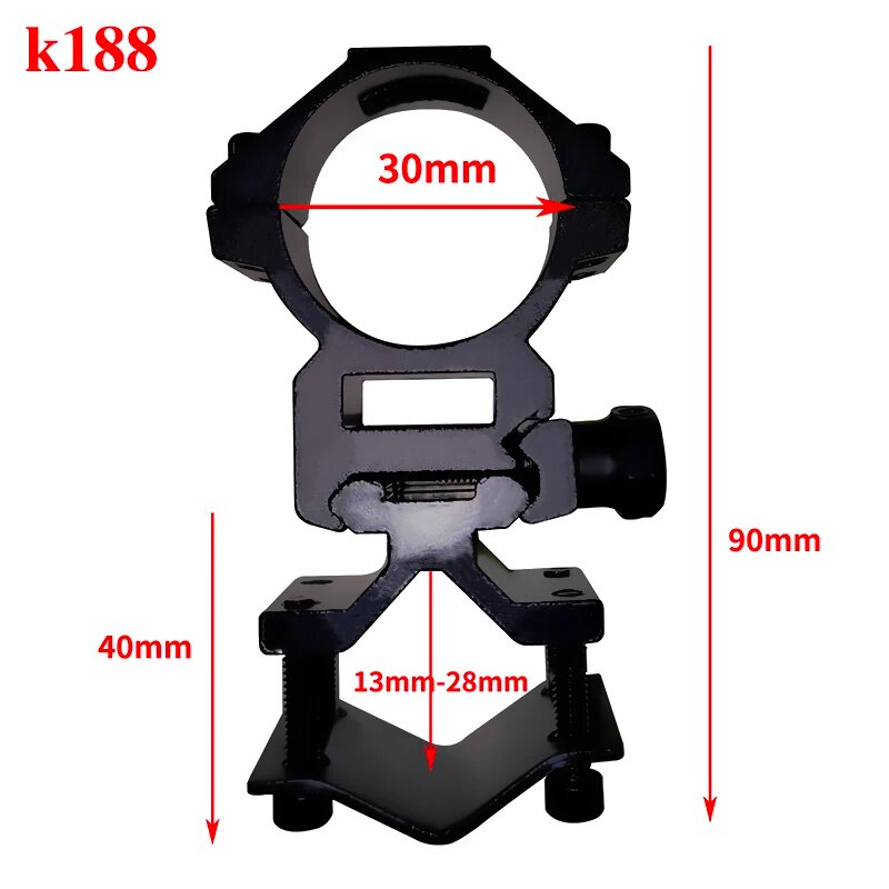 Тактический лазерный кронштейн 501B Weaver K188 30MM