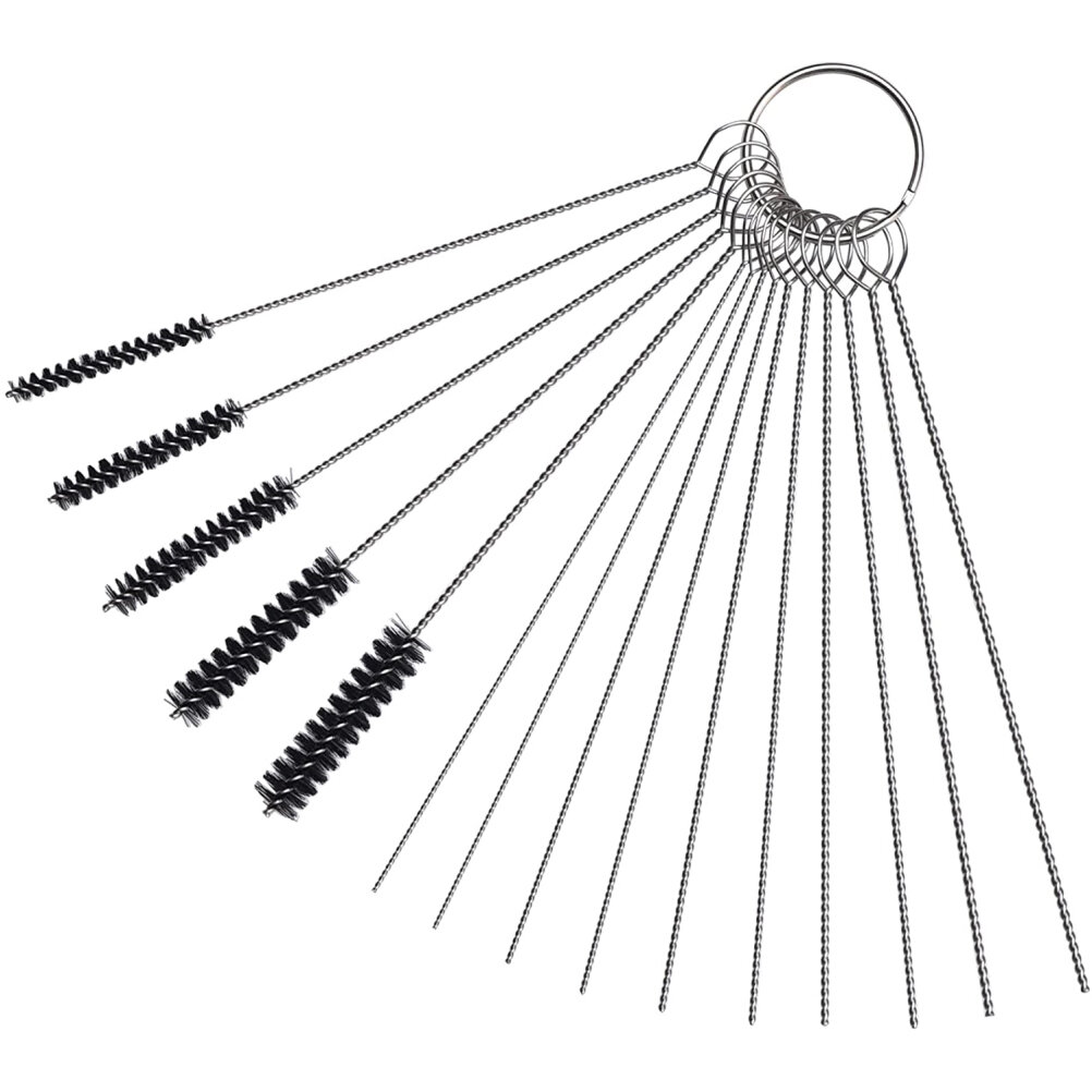 15 шт. карбюратор, карбюратор, очиститель углеродной грязи, набор инструментов, чистящие иглы с щетками для мотоцикла, квадроцикла, мопеда, сварщика, спрей для бензопилы