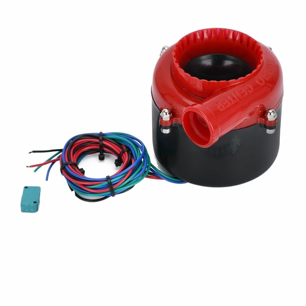 Универсальный электронный турбоавтомобильный поддельный сбросной клапан Turbo Blow Off Valve Sound Electric Turbo Blow Off Аналоговый звук BOV - арт. (80dB+ loud sound output)