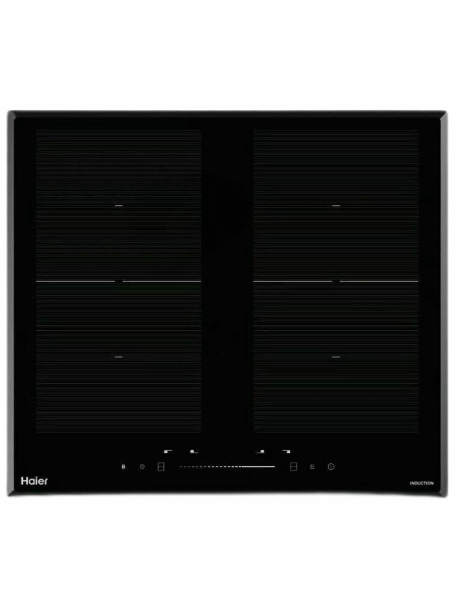 Панель варочная индукционная встраиваемая Haier HHK-Y64TJVB, 4 конфорки, черная