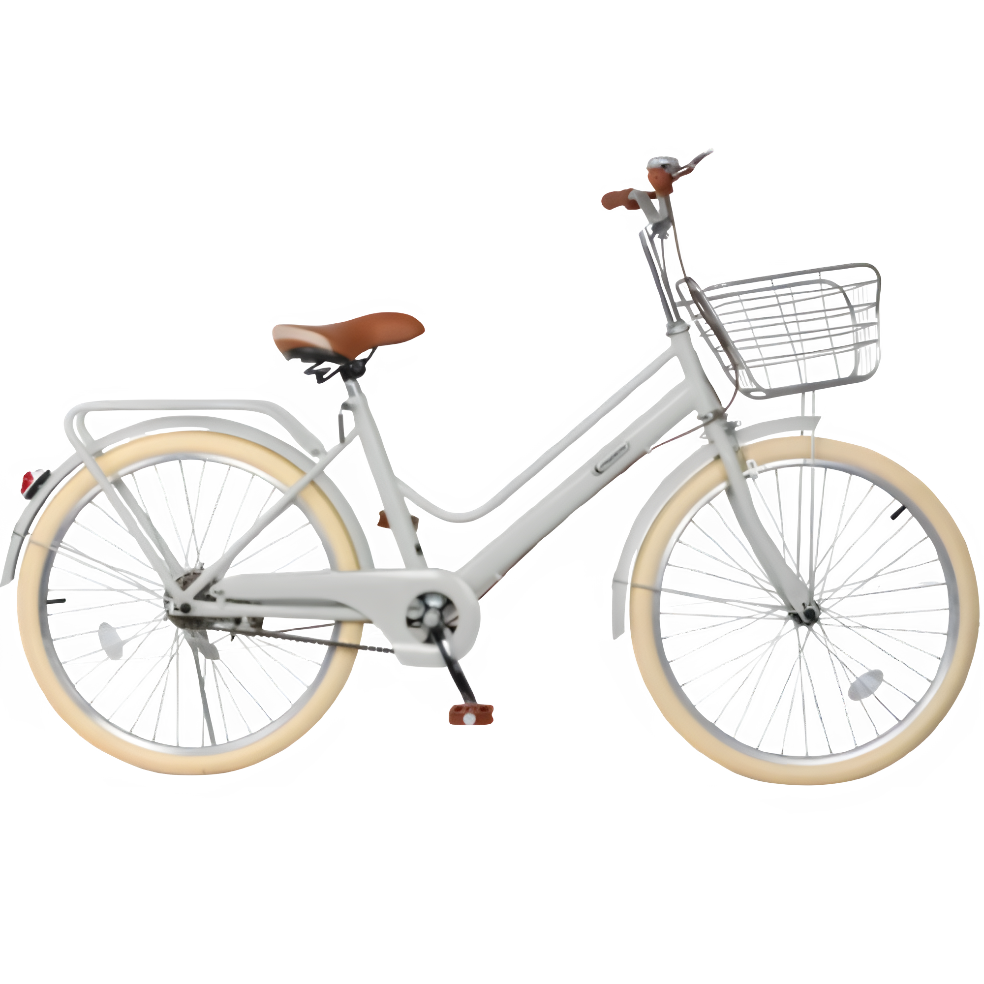 Женский городской велосипед Xichi 26 дюймов, стальная рама, серый цвет, переменная скорость, 2025