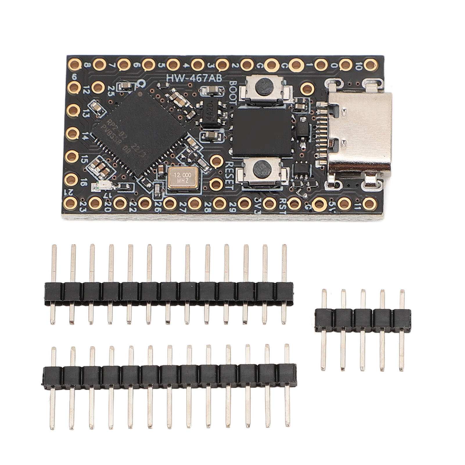 Плата разработки Dual Core для RP2040 Модуль разработки с интерфейсом I2C SPI UART для RPi Pico