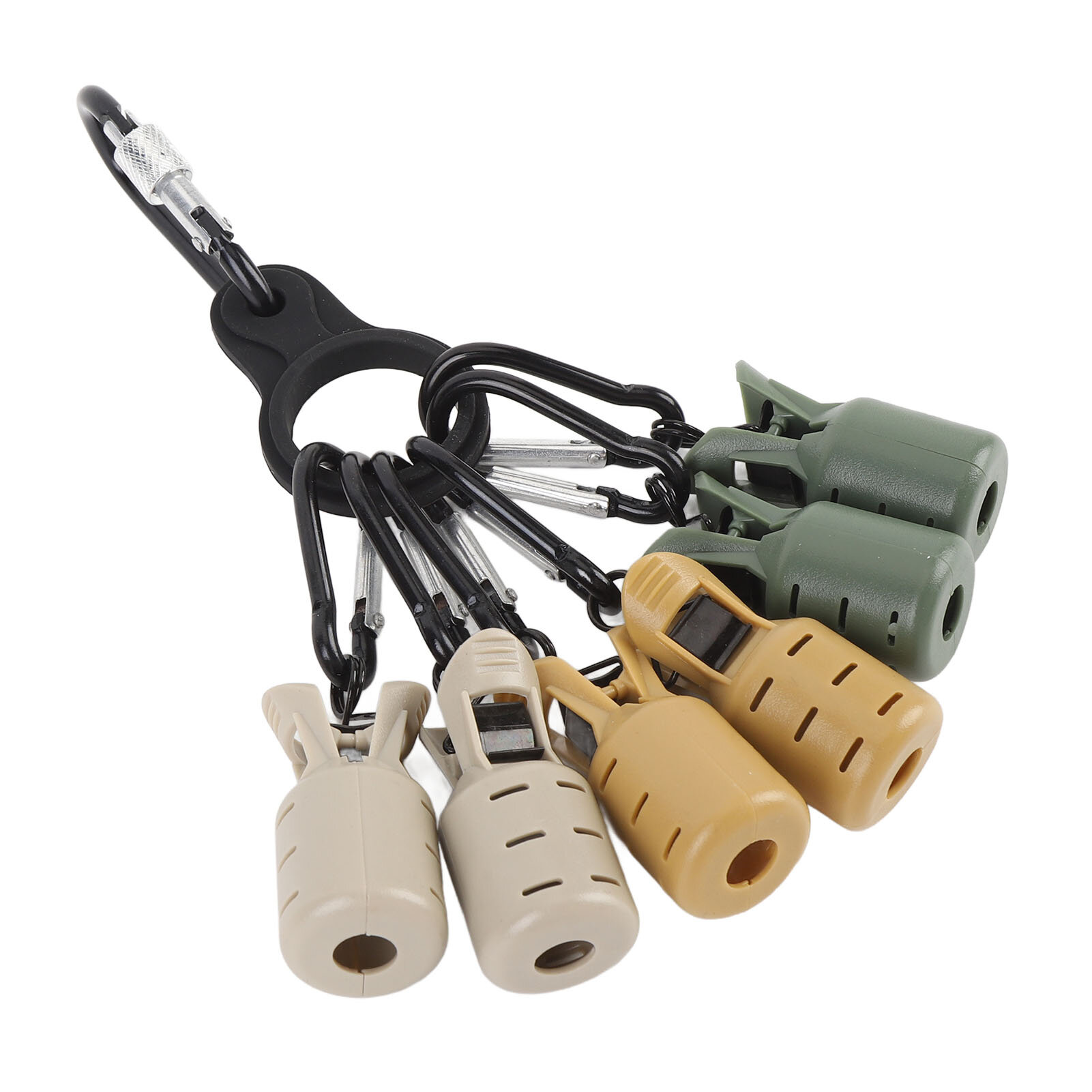 6 шт. чехлов для крючков для ловли кальмаров с винтовыми зажимами для крючков, легко защелкивающимися защитными крючками для ловли кальмаров, наружный стиль 4