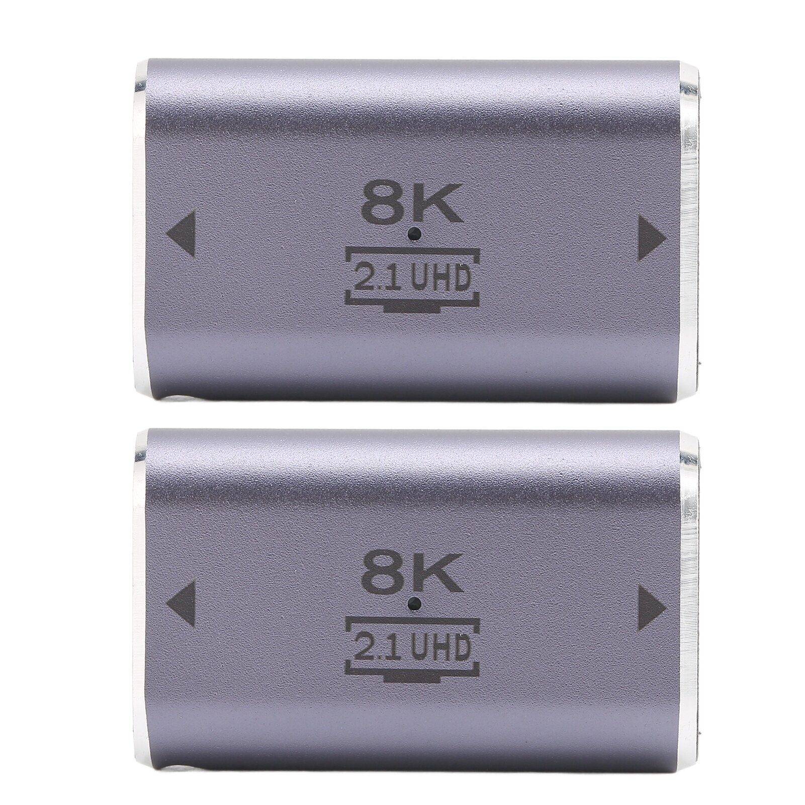 2 шт, HD мультимедийный интерфейс, переходник «мама-мама», 3D 8K HD, удлинитель, разъем адаптера для HDTV-проекторов