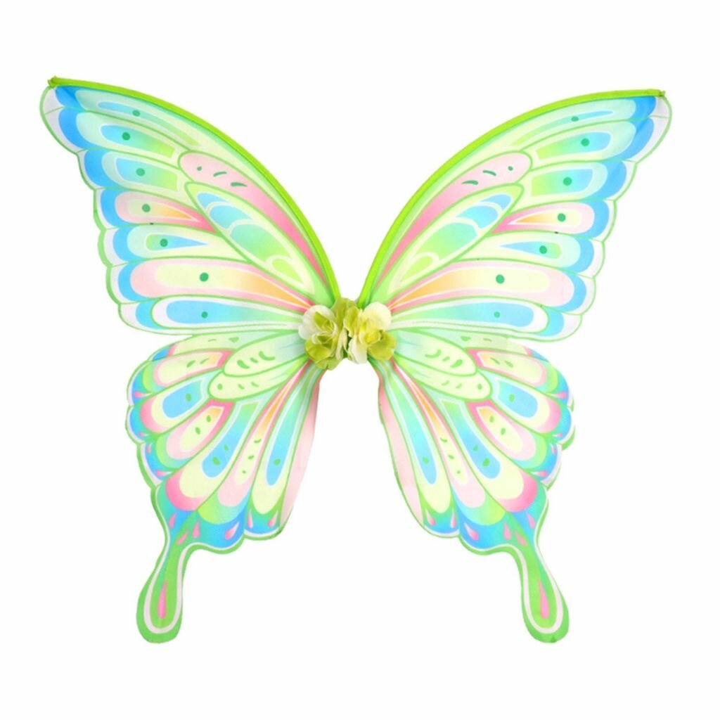 Взрослые цветные бабочки на Пасху-зеленые