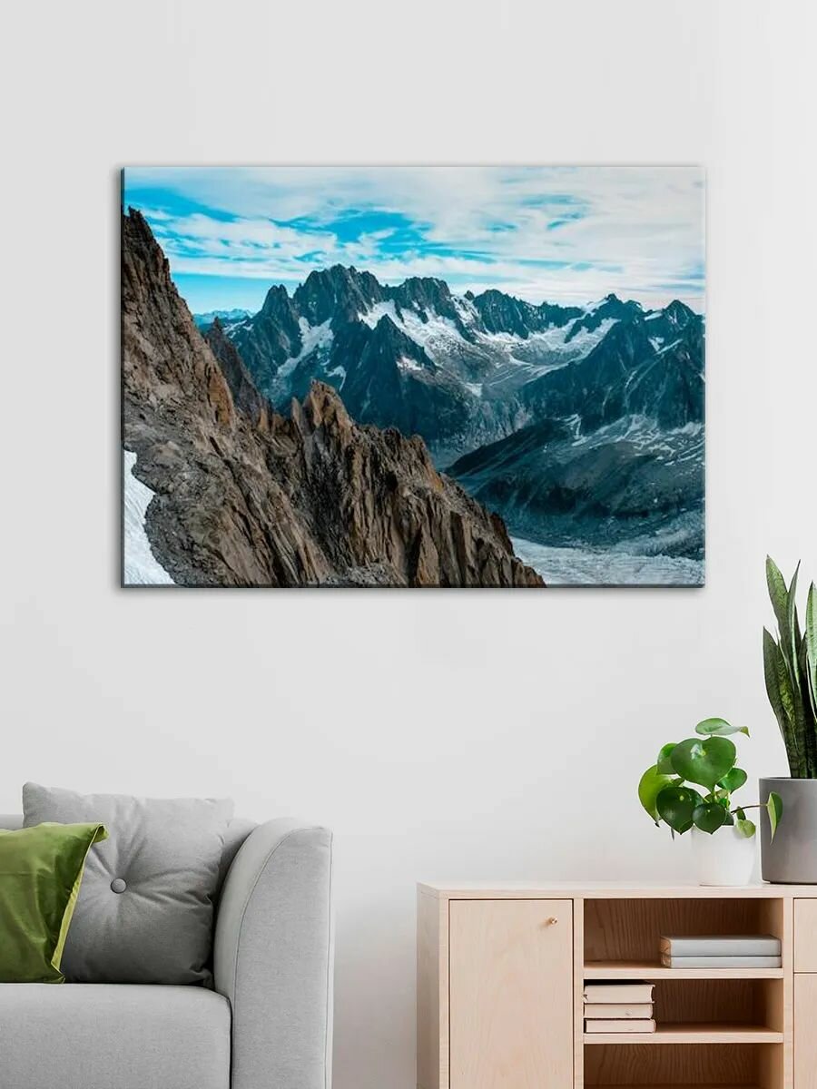 Картина на стену "Горы", 70х50 см