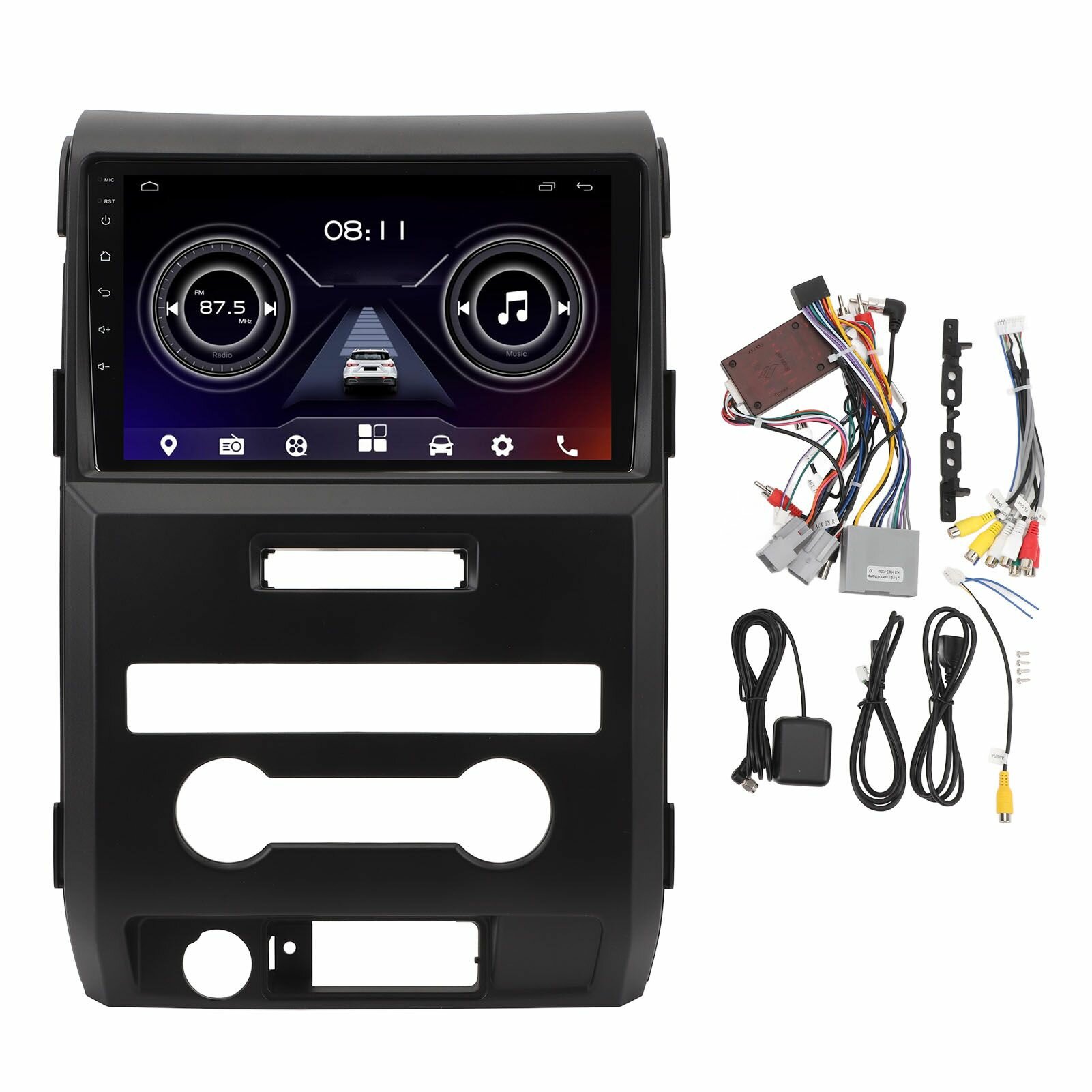 9" Android 12 GPS навигатор для Ford Raptor 2008-2014