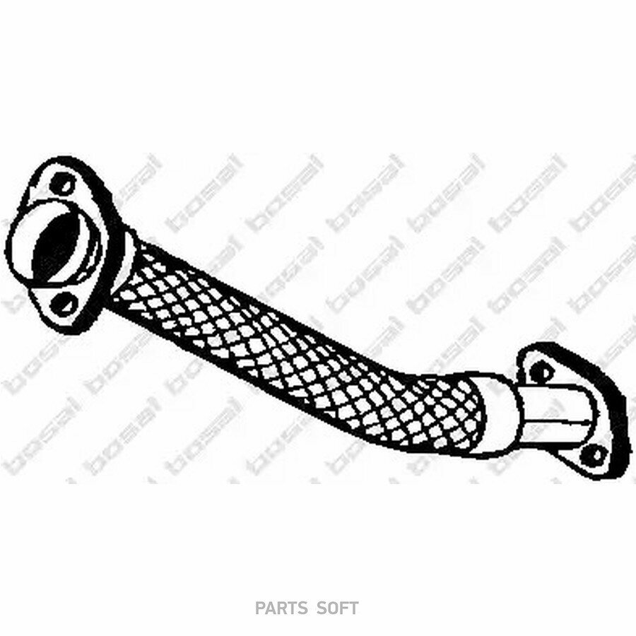 Глушитель Bosal от официального дистрибьютора, BOSAL, артикул 789237