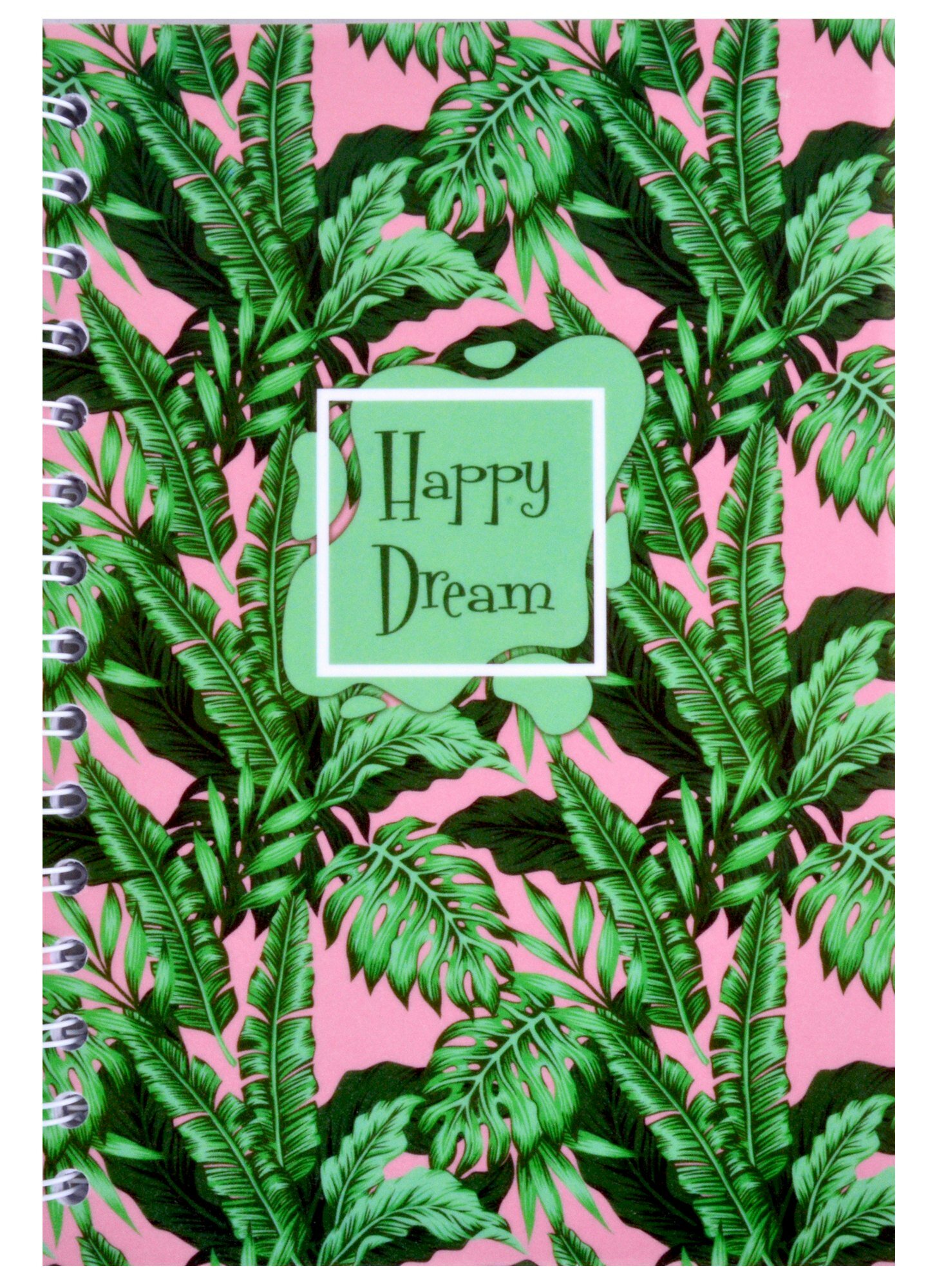 Тетрадь в клетку Hai Bin, "Листья", 80 листов