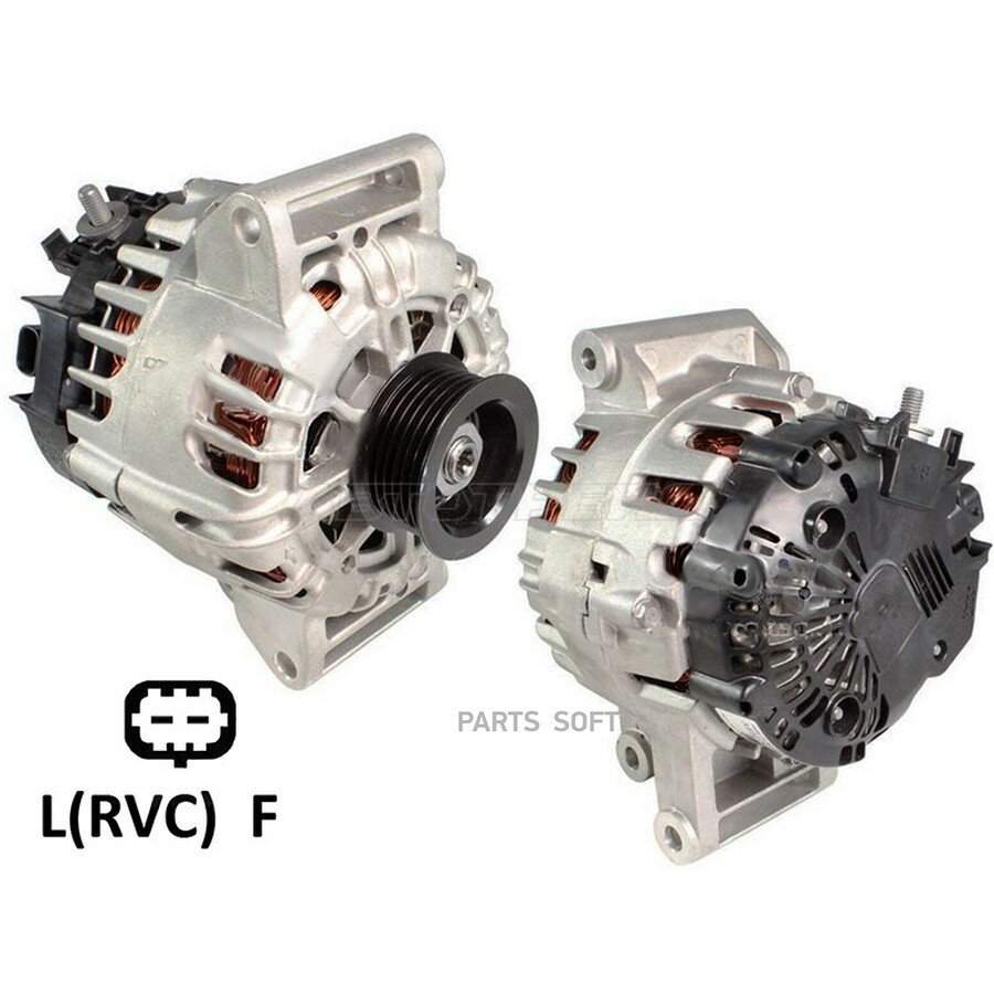 Генератор CHEVROLET CAPTIVA 11- LE5/LE9/A24XE/OPEL ANTARA J26/INSIGNIA G09 2.4 08- A20NFT/A 12V 120A от официального дистрибьютора, SAT, артикул ST850007