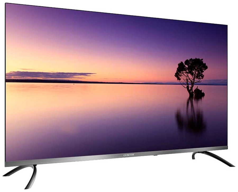Телевизор Centek CT-TV0021-40, 3840х2160, 4К разрешение, QLED, черный — фото 1