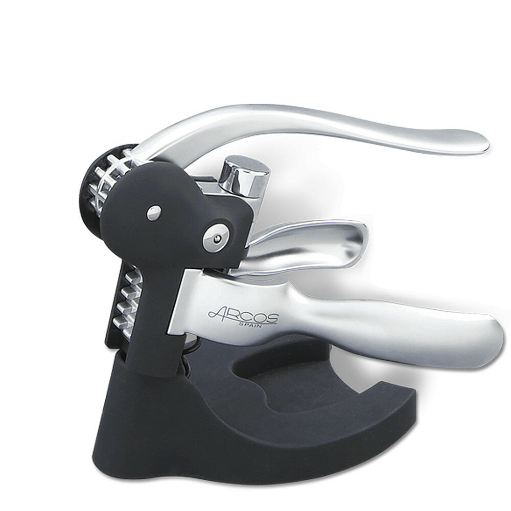 Штопор Arcos 6041 Kitchen Gadgets, рычажный, сталь, цинк, пластик