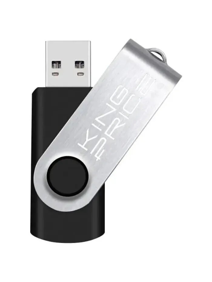 Накопитель USB 2.0 16GB KINGPRICE KPFD2 черный, для хранения и передачи данных
