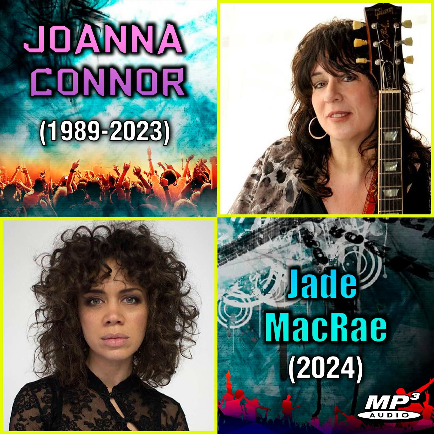 Joanna Connor (1989-2023) + Jade MacRae (2024) (BLUES/ROCK) (запись на CD-R)