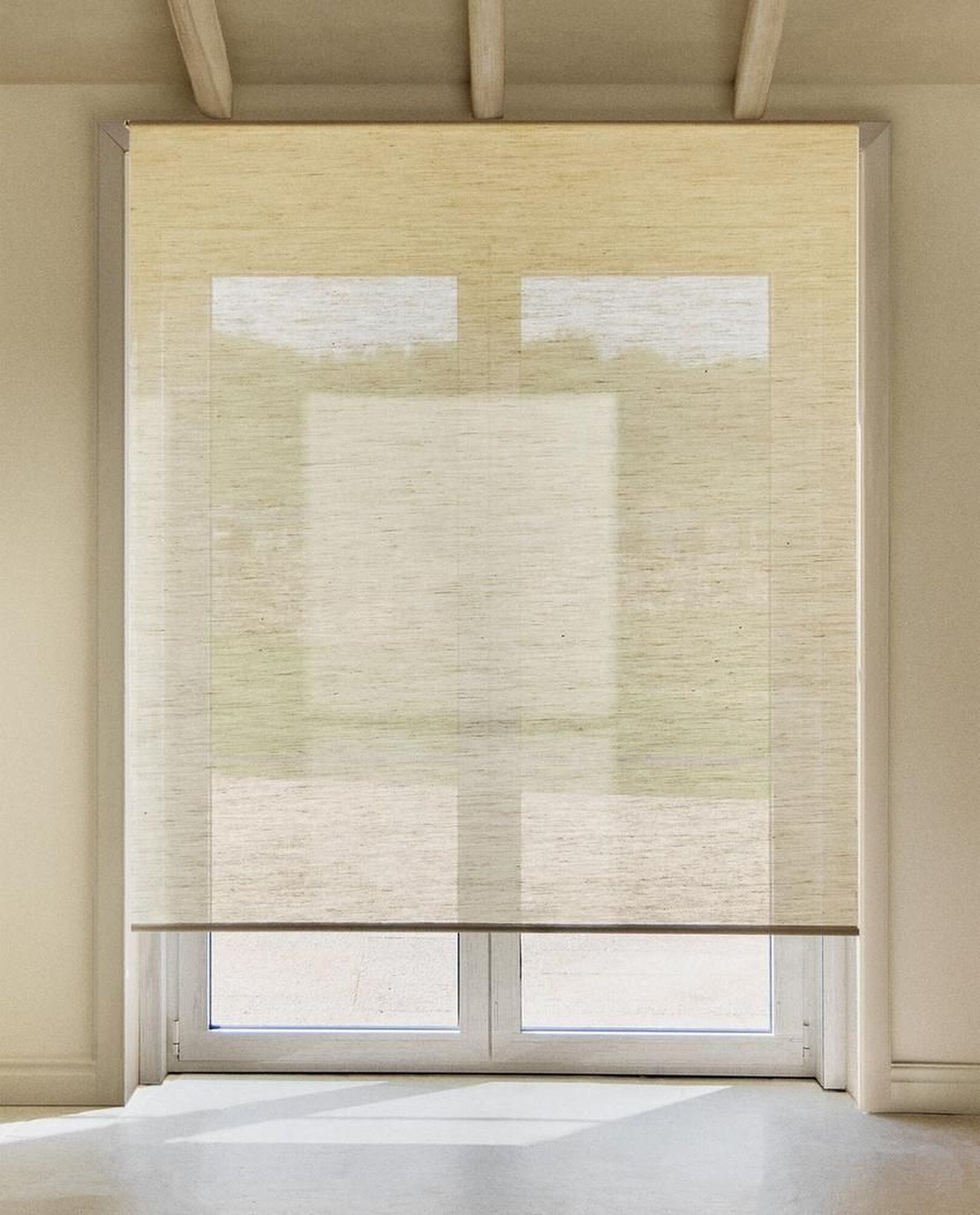 Рулонная штора ZARA HOME 1362/032/712 - джутовая, средней прозрачности, 180 x 250 см, цвет экрю