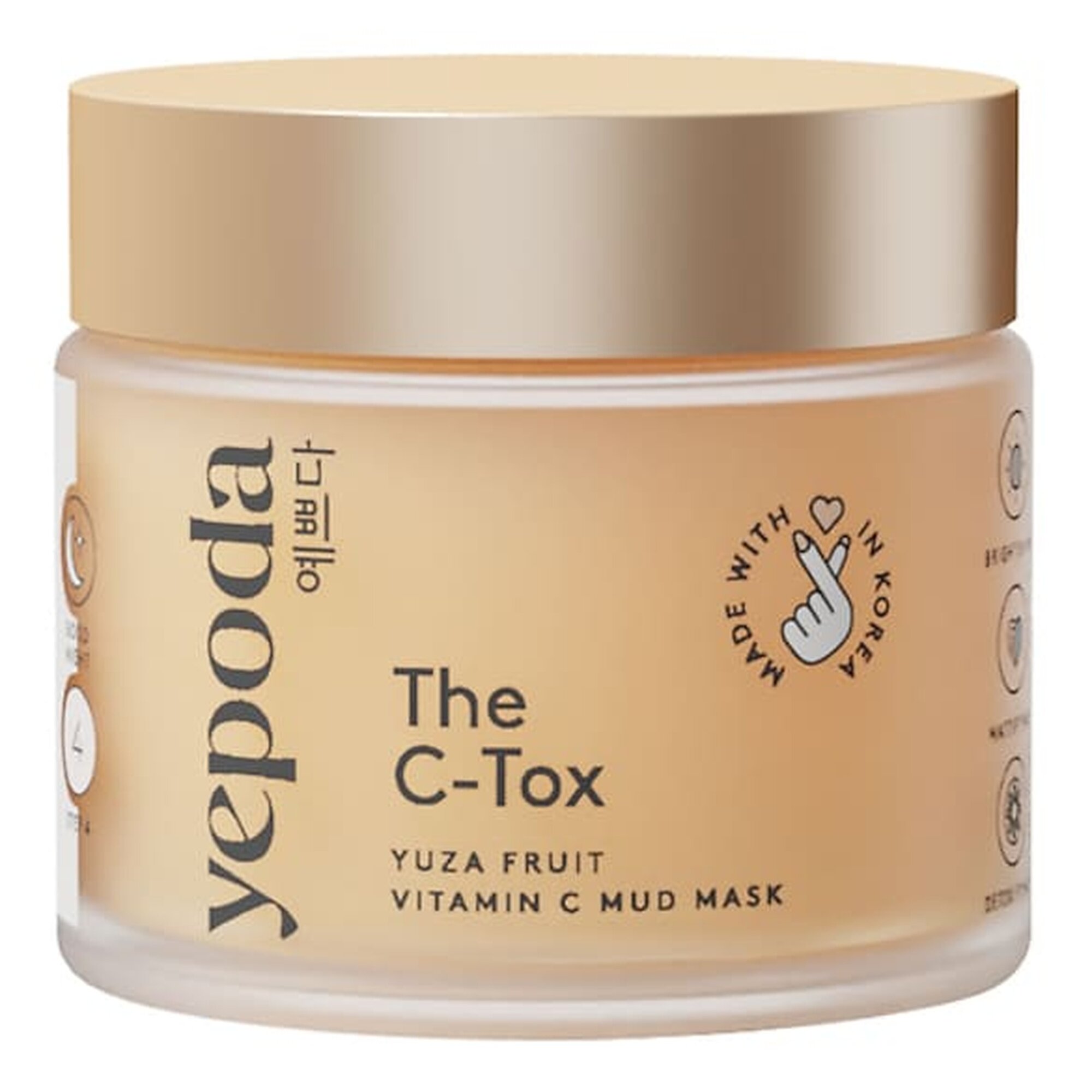 YEPODA Грязевая маска с витамином С и куркумой The C-Tox 80 г