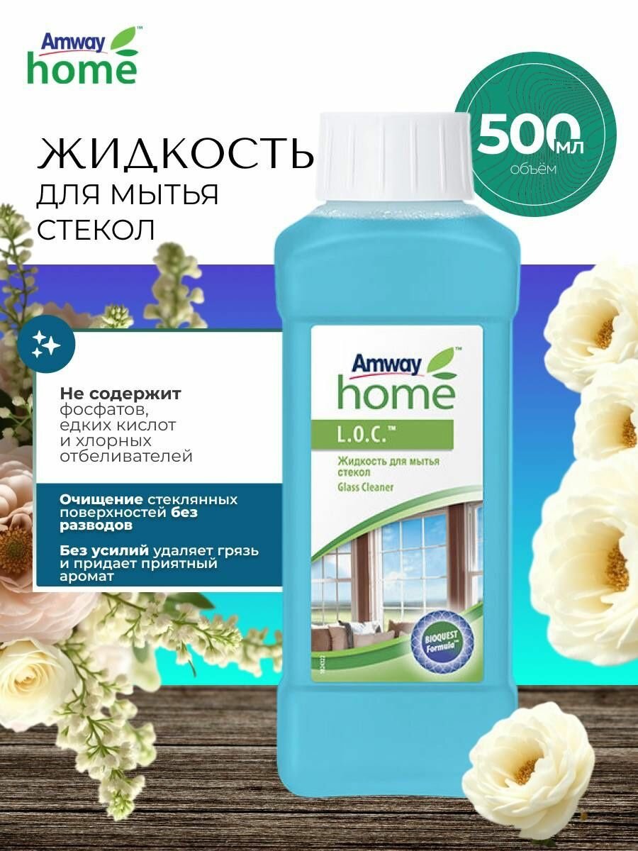 Amway Home L.O.C. Жидкость для мытья стекол