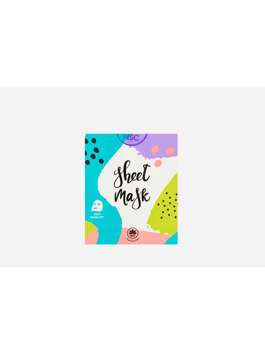 Набор тканевых масок для лица NAME SKIN CARE Set Sheet Face Masks