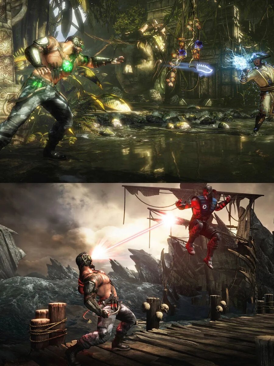 Диск с игрой Mortal Kombat X PS4 / PS5 — фото 1