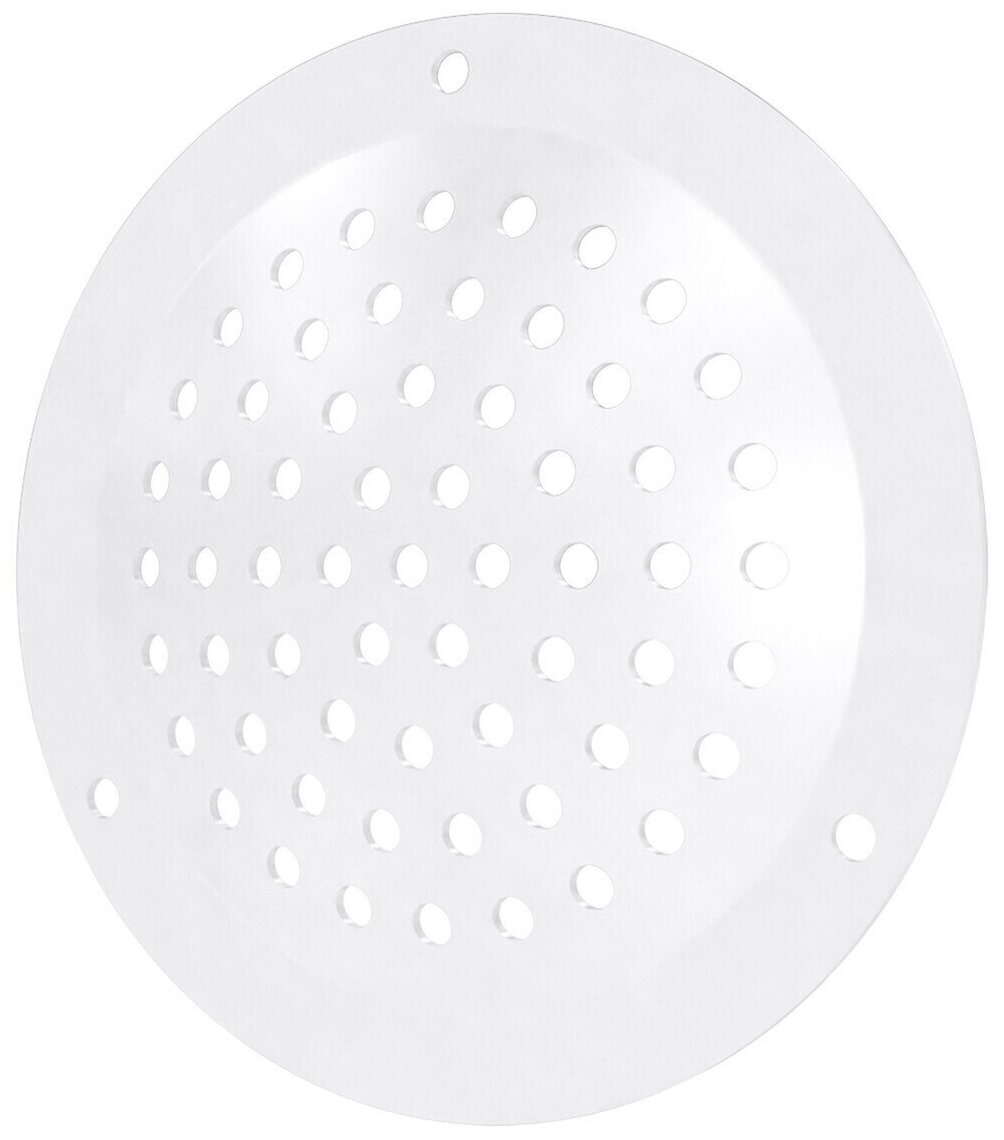 Решётка вентиляционная ERA металлическая D50, комплект 4шт, белая 05DPzn 1/4