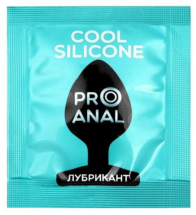 Биоритм Анальный водно-силиконовый гель-лубрикант Silicon Love Cool - 3 гр. Анальные смазки