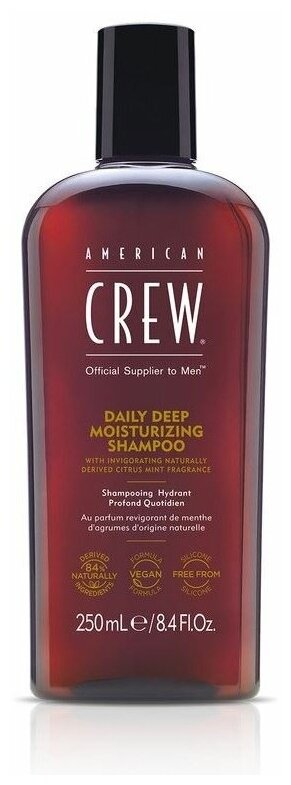 Шампунь American Crew Daily Deep Moisturizing Shampoo, 450 мл