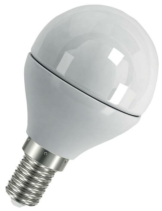 Лампа светодиодная LED Value LVCLP60 7SW/865 7Вт шар матовая E14 230В 10х1 RU OSRAM 4058075579682