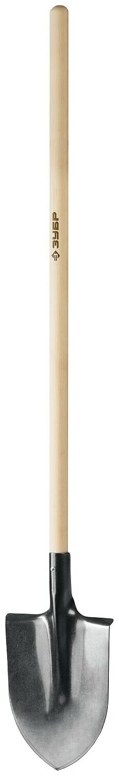 Лопата "титан" штыковая с деревянным черенком, ЗУБР Профессионал