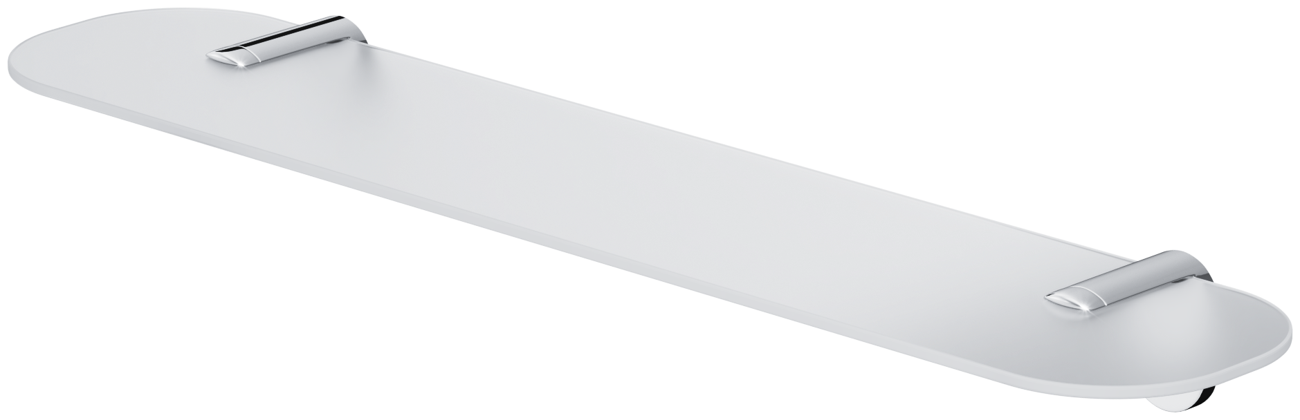 Полка AM.PM "Joy" A8434700, нержавеющая сталь, стекло, хромированный, 50x11x5.05см