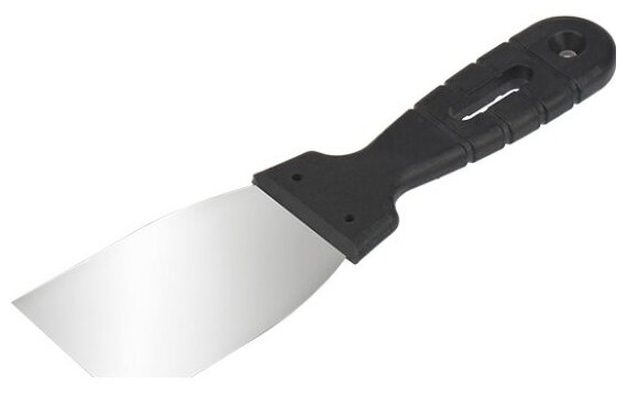 Шпатель Rexant 40 мм из нержавеющей стали с пластмассовой ручкой