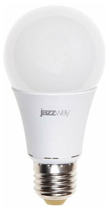 Лампа светодиодная PLED-ECO 11Вт A60 грушевидная 3000К тепл. бел. E27 880лм 230В JazzWay 1033208