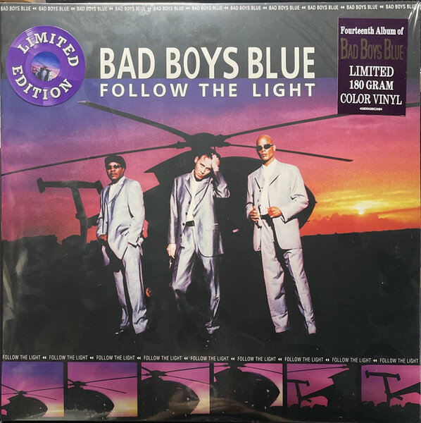 Виниловая пластинка BAD BOYS BLUE / Follow The Light (Pink & Purple Vinyl) (2LP)