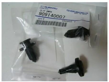 Клипса крепежная Subaru 909140007 AGA879: набор 10 шт