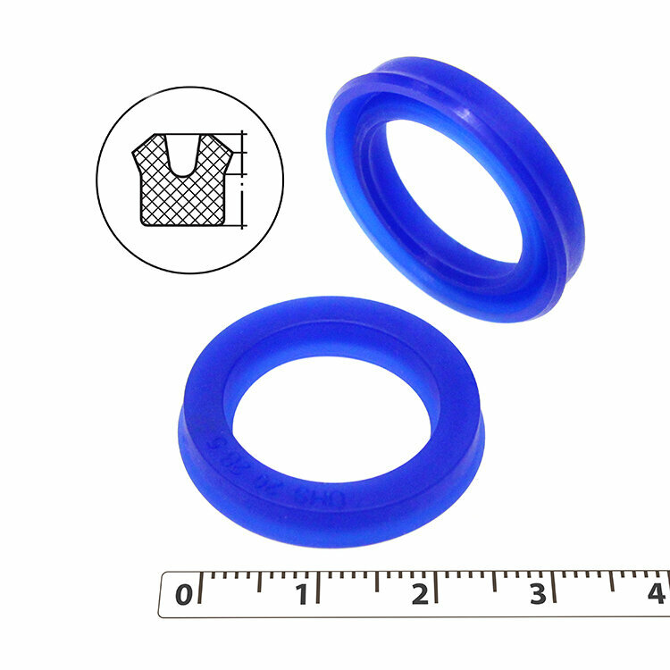 Манжета гидравлическая 20х28х5 (манжета цилиндра 28*20*5) тип UN PU (полиуретан)